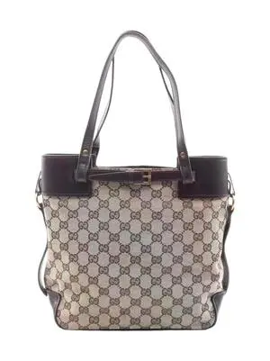 Gucci Gucci GG Canvas Tote Bag Neutrals
