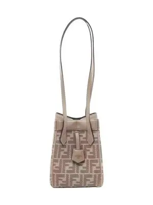 Fendi Mini Origami Shoulder Bag - Neutrals