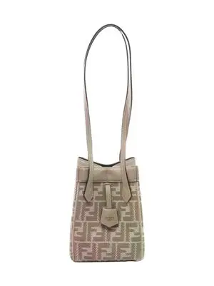 Fendi Fendi Mini Origami Shoulder Bag Neutrals