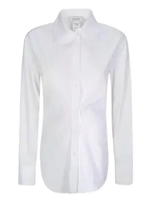 Sportmax Max Mara Tailored Cotton Shirt - White
