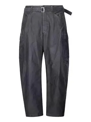 Sacai Belted Cargo Pants - Grey