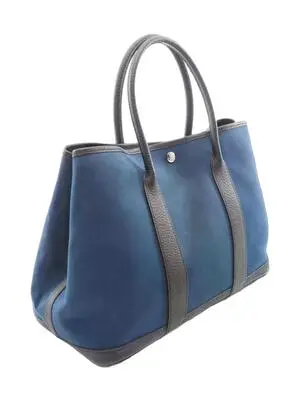 Hermès 2015 Pm Garden Party Tote Bag - Blue