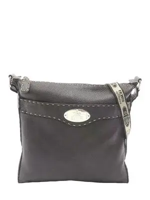 Fendi Selleria Cross Body Bag - Brown