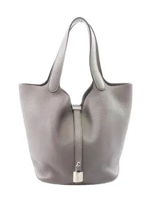 Hermès 2020 Mm Picotin Lock Tote Bag - Grey