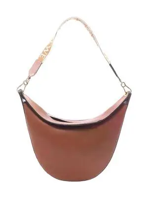 Loewe 2010s Luna Shoulder Bag Brown