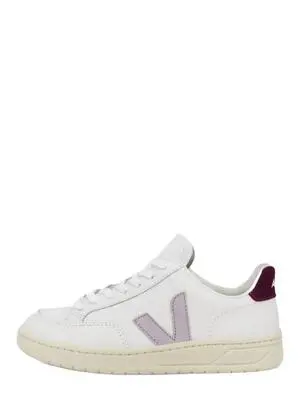 VEJA VEJA V-12 Leather Sneakers White/purple