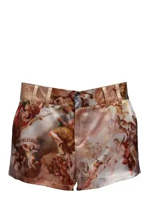 HEDARE Vril Silk Shorts - Beige