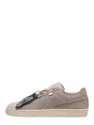 PUMA Porsche Legacy Suede Classic Pepita Sneakers - Beige