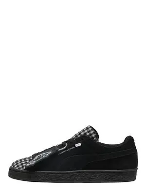 PUMA Porsche Legacy Suede Classic Pepita Sneakers - Black