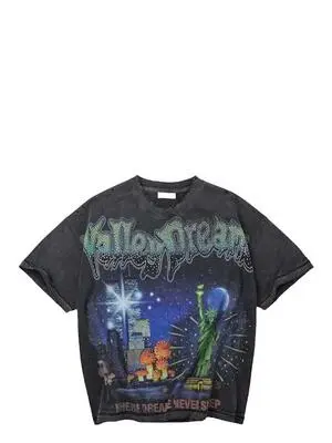 VALE FOREVER Skyline Bling Tee Shirt - Black