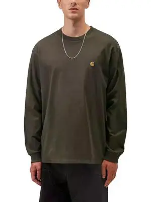 Carhartt Work In Progress Long Sleeve Chase T-shirt - Brown
