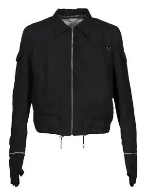 UNDER THE SIGN Wasteland Gloved Tactical Jacket - Black