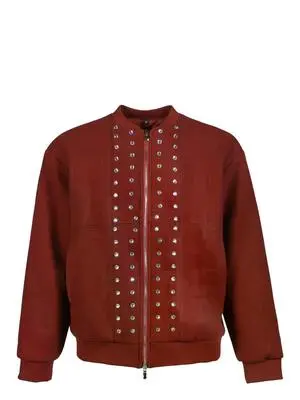 THE EDGE OF EARTH™ Barilouche Crystal-embellished Quilted Jacket - Red