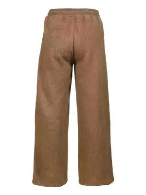 BOSSUP Logo-patch Trousers - Neutrals