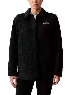 Columbia Panorama Fleece Logo-patch Jacket - Black