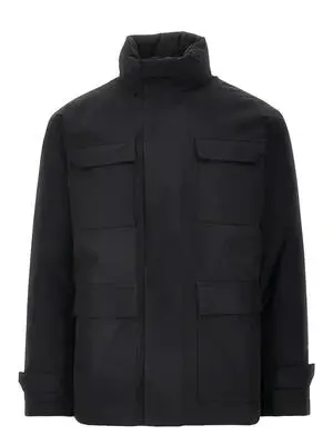 Herno Gore-tex Multi-pocket Padded Jacket - Black