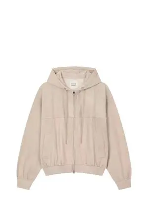 STUDIO TOMBOY Zip-up Hoodie - Neutrals