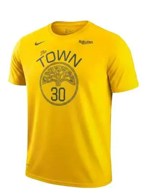 Nike Nba Golden State Warriors T-shirt - Yellow
