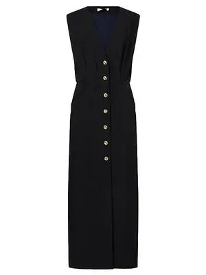 BLAZÉ MILANO Woven Maxi Dress - Black