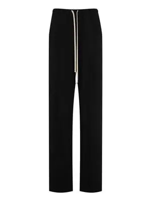 Rick Owens Dietrich Drawstring Trousers - Black