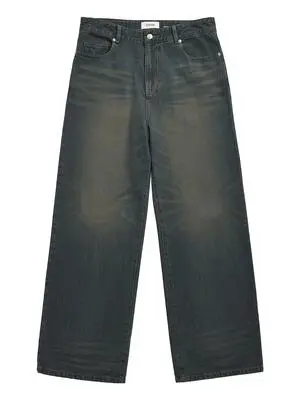 SYSTEM Wide-Leg Denim Trousers