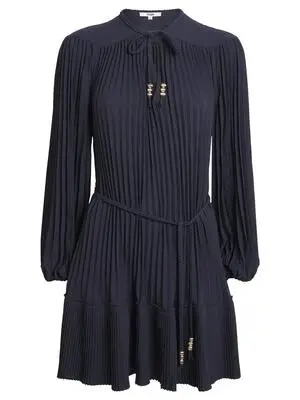 MAJE Pleated Mini Dress