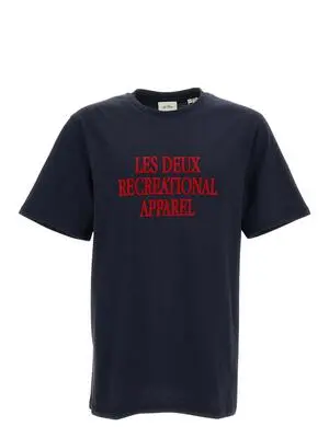 LES DEUX Les Deux Men's Short-Sleeve T-Shirt Navy