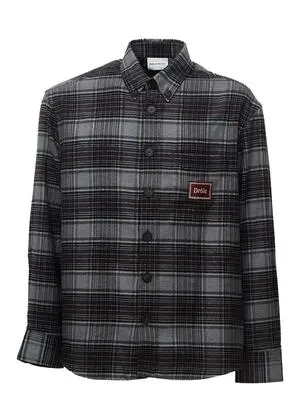 Drole De Monsieur 100% Cotton Shirt - Grey