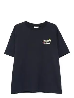 Drole De Monsieur 100% Cotton Jersey T-shirt For - Navy