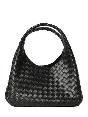 Bottega Veneta Medium Campana Bag - Black