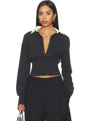 ALL THE WAYS Meghan Knit Top - Black