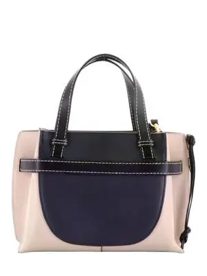 Loewe Loewe Leather Satchel Black