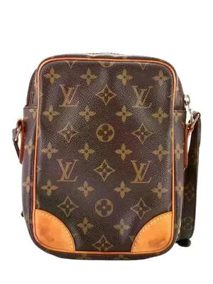 LOUIS VUITTON Monogram Canvas Crossbody Bag - Brown