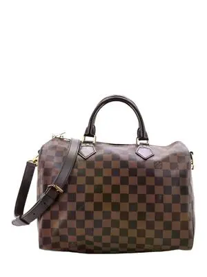 LOUIS VUITTON Louis Vuitton Speedy Bandouliere Bag Damier 30 Shoulder Bag Brown