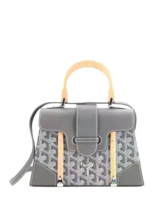 Goyard Structured Saigon Top Handle Bag - Grey