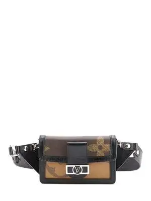 LOUIS VUITTON Reverse Monogram Dauphine Belt Bag - Black