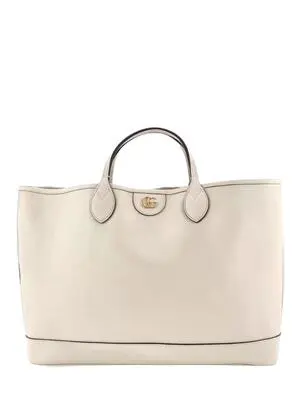 GUCCI Gucci Leather Medium Tote Bag