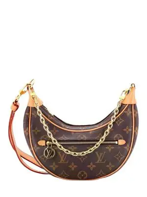 LOUIS VUITTON Louis Vuitton Monogram Canvas Loop Hobo Bag