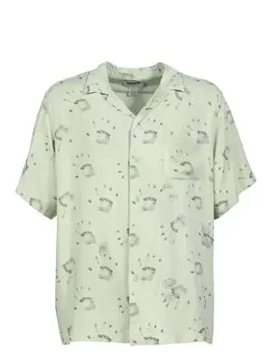 BOW WOW Handprint-print Short-sleeve Shirt - Green