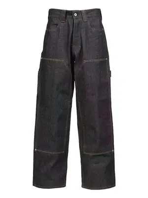 DIARY 1999 Uptown Double-knee Jeans - Blue