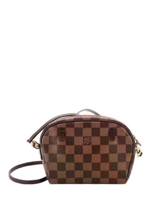 LOUIS VUITTON Ipanema Pochette Damier Cross Body Bag - Brown