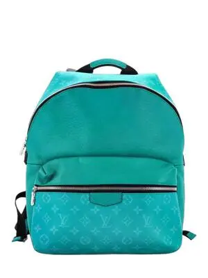 LOUIS VUITTON Discovery Monogram Taigarama Pm Backpack - Blue