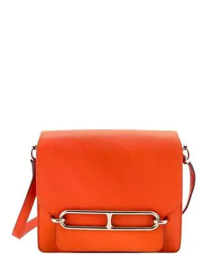 Hermès Hermès Roulis Bag Evercolor 18 Cross Body Bag Orange