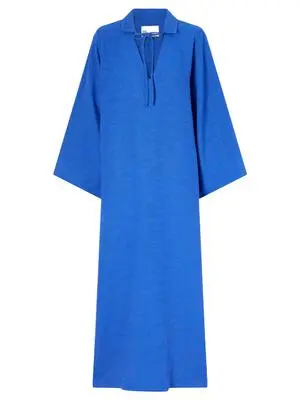 Lisa Marie Fernandez Tie-detailed Woven Maxi Dress - No