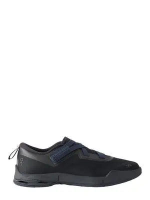 On On Running Zendaya Cloudnova Moon Rubber-Trimmed Mesh Sneakers Black