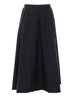 Add Cocoon Wide Skirt - Black