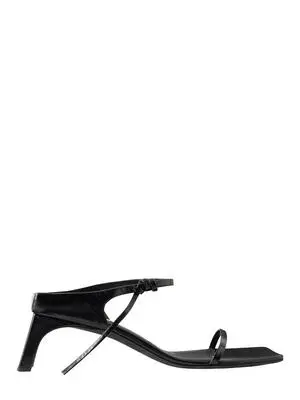 Calvin Klein Tilda Leather Sandals - Black