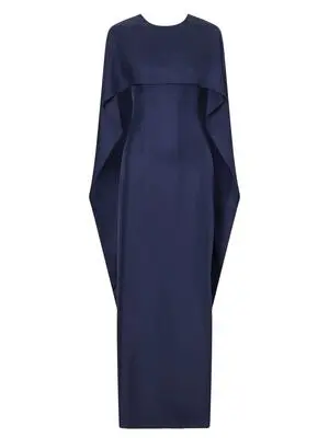 EMILIA WICKSTEAD Alphonse Silk Gown - Blue