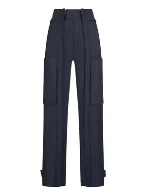 DARKPARK Multi-pocket Casual Pants - Navy Blue