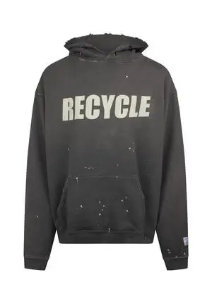 GALLERY DEPT. Letter Print Sweatshirt - Black